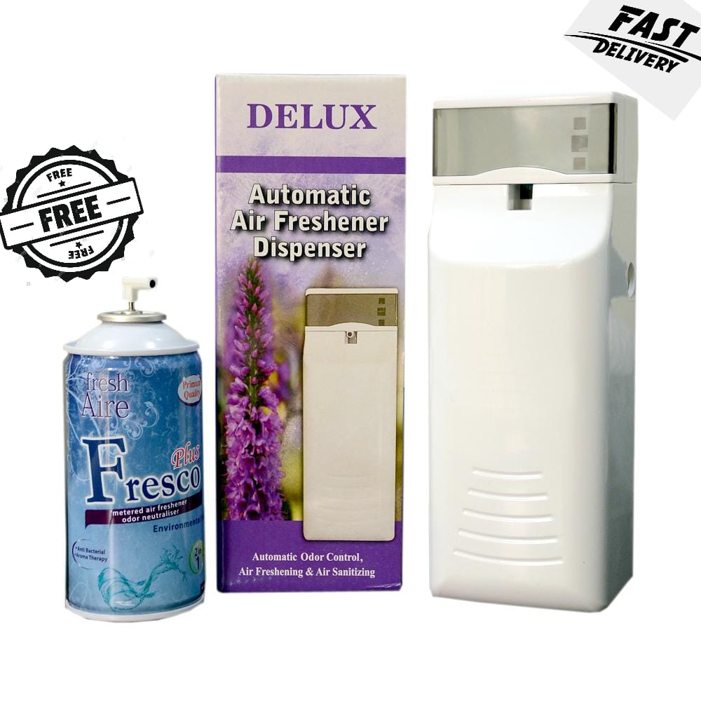 Air Freshener Dispenser FRESCO with REFILL | Room Spray Refill 300ml ...